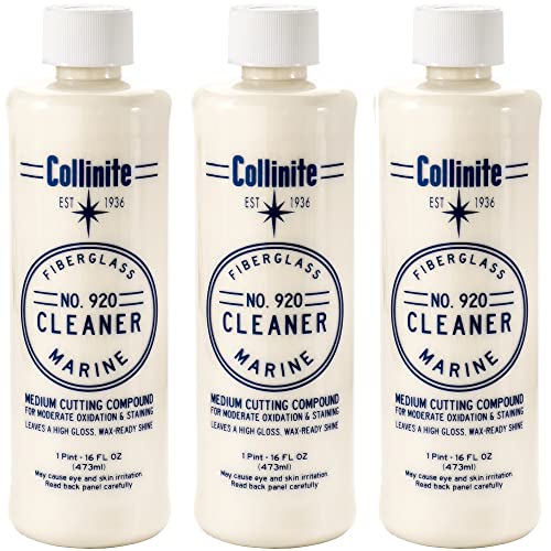 Collinite Fiberglass Marine Cleaner, 16 Fl Oz - 3 Pack