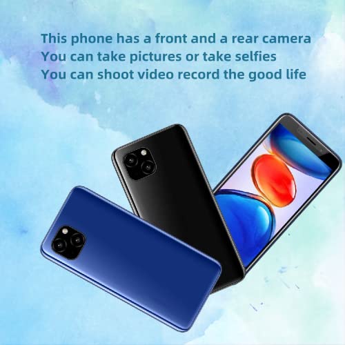 5.72-inch IPS Screen,X33 Unlocked Cell Phone,1GB RAM 8GB ROM,Front and Rear Cameras,Smartphone,Only Supports SIM Card Frequency Band of 3GWCDMA :850/2100MHZ(Blue)