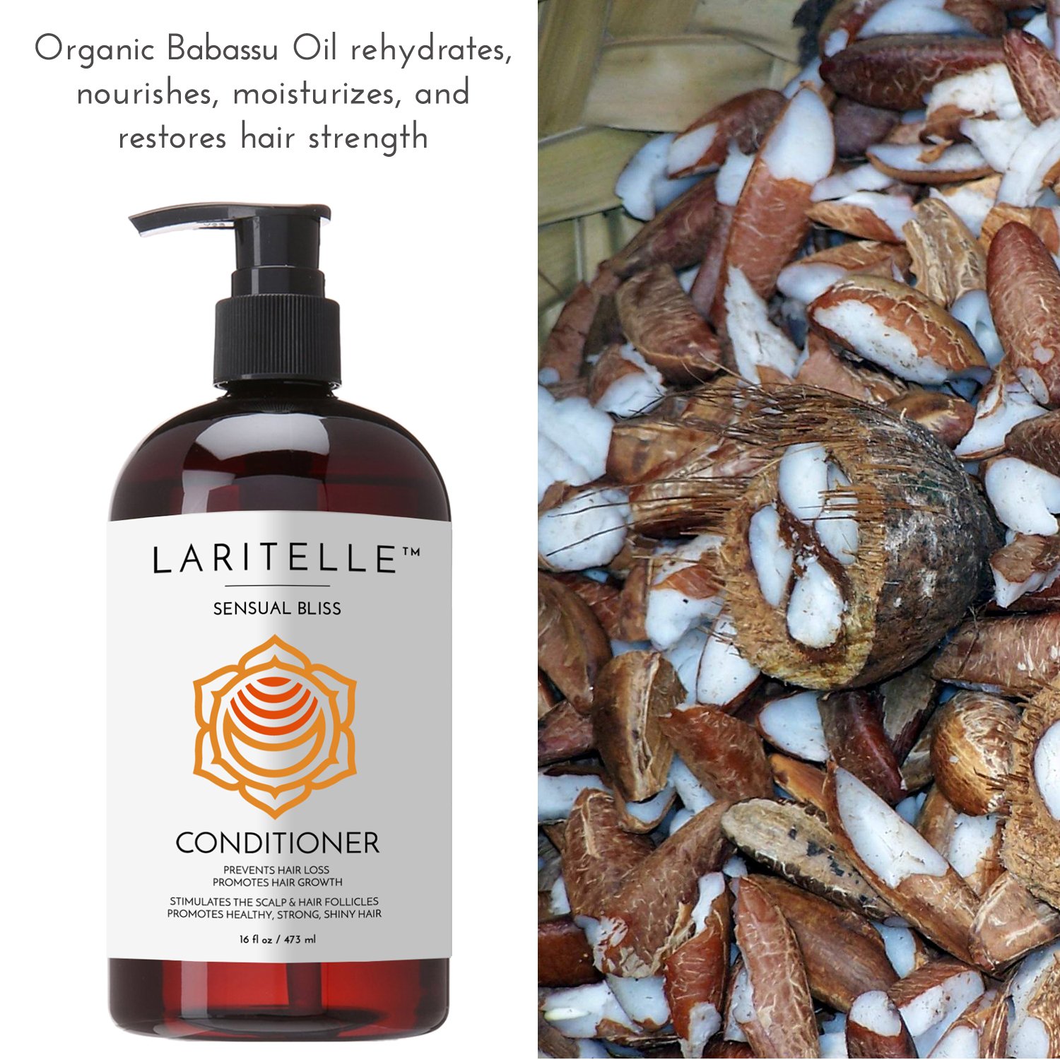Laritelle Organic Conditioner Sensual Bliss 16 oz