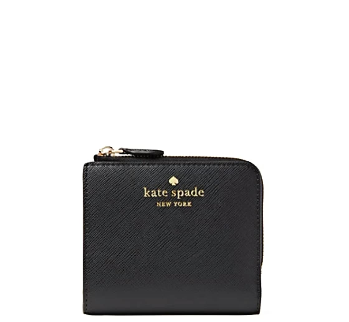 Kate Spade brynn small l-zip wallet in black
