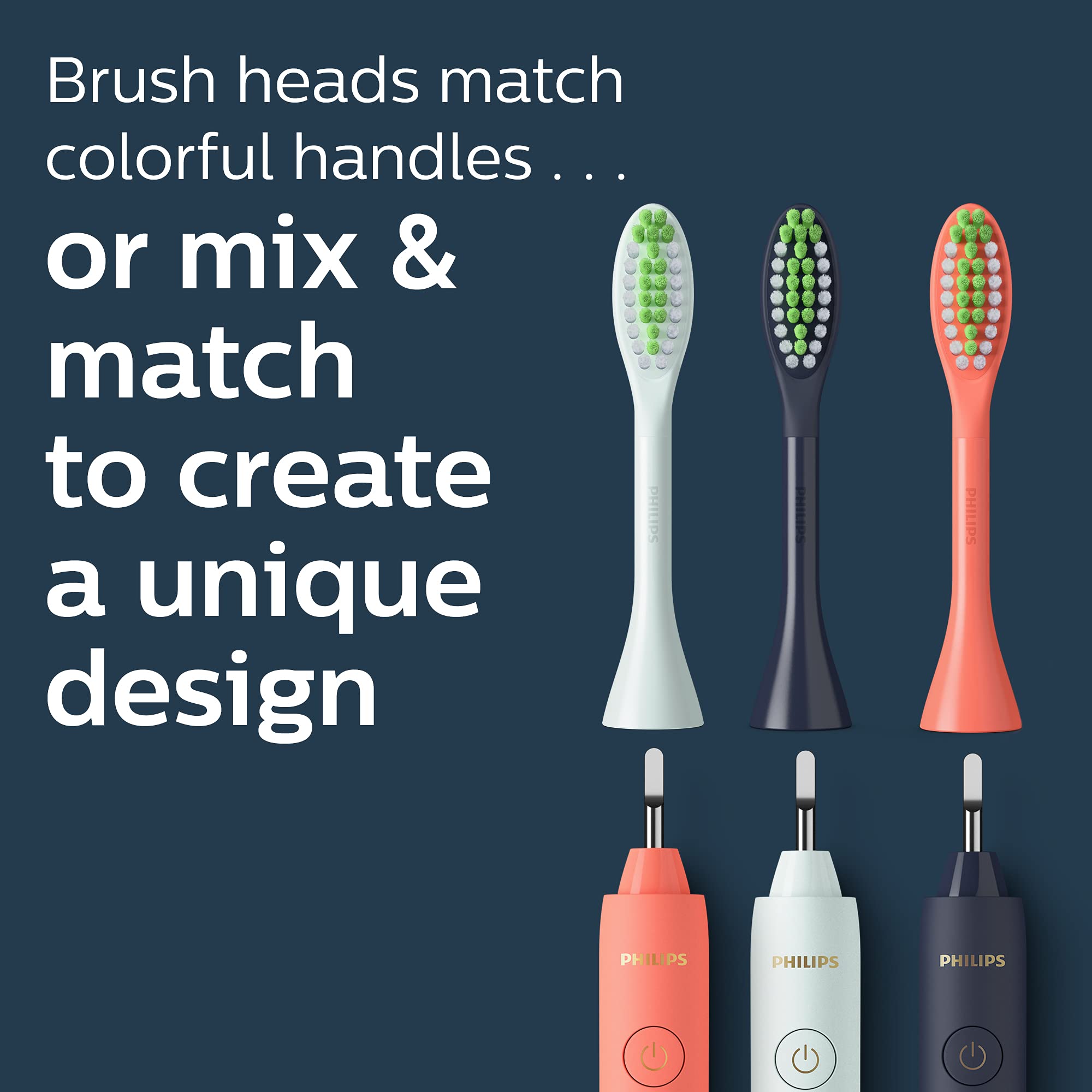 Philips One by Sonicare Battery Toothbrush, Midnight Blue, HY1100/04