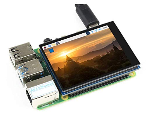 XYGStudy for Raspberry Pi 2.8inch IPS Capacitive Touch Screen DPI LCD Resolution 480×640 Display I2C Interface Compatible with Raspberry Pi 4B/3B+/3B/2B/Zero/Zero W WH
