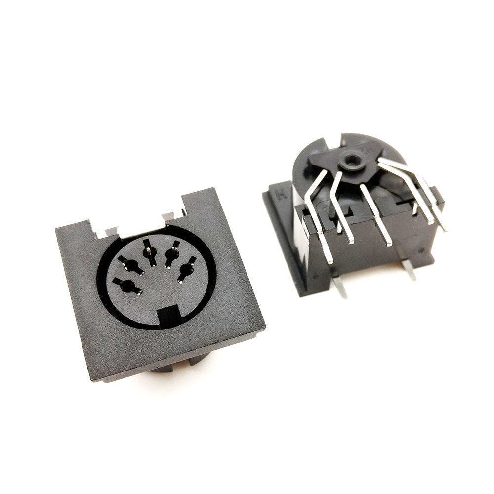 50Pcs PCB Panel Mount MIDI Female DIN5 DIN 5-Pin Jack