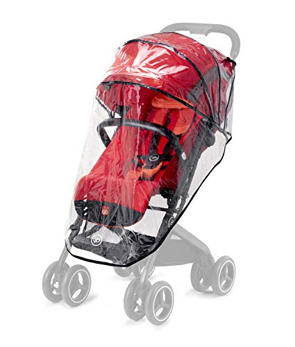 gb Gold Rain Cover for gb Qbit+ All-Terrain, Transparent