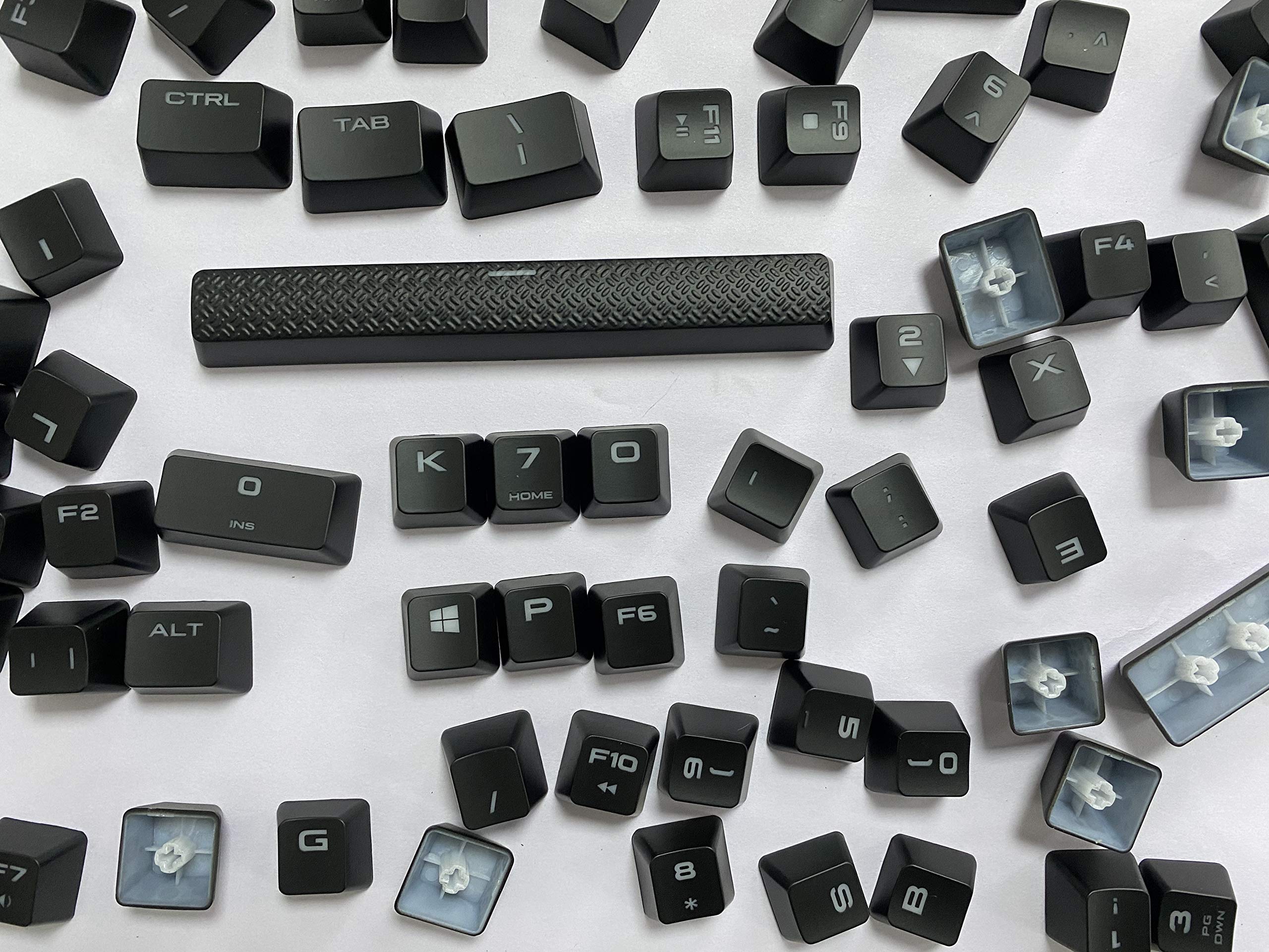 Suitable for Corsair keycap K70 K65 Keyboard keycap, 104 Keys. Spare keycaps Mechanical Gaming Keyboard