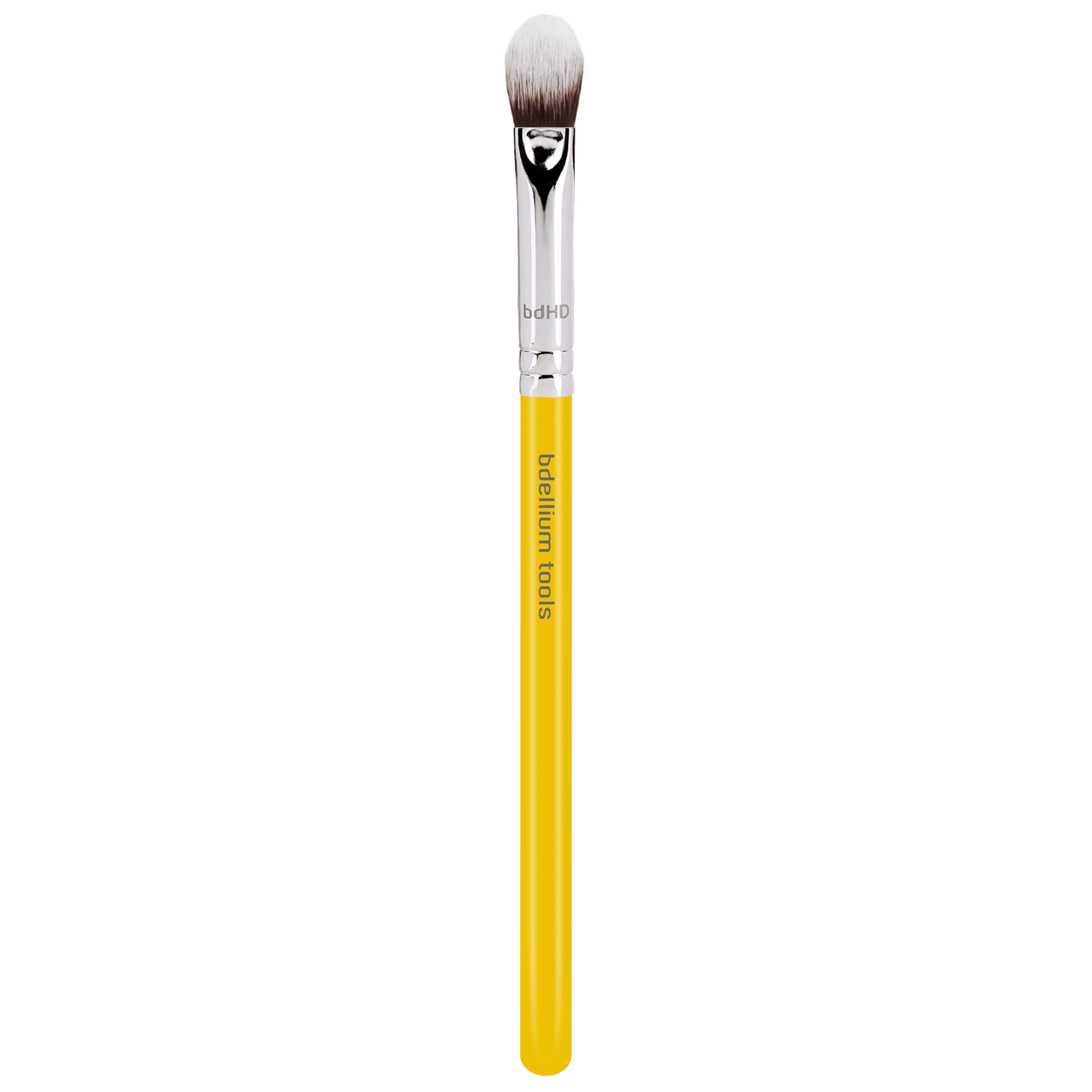 Bdellium Tools Professional Makeup Brush - Studio Series 788V BDHD Phase III Blending/Concealing - With Soft Synthetic Fibers, For Blending & Soften (Yellow, 1pc)