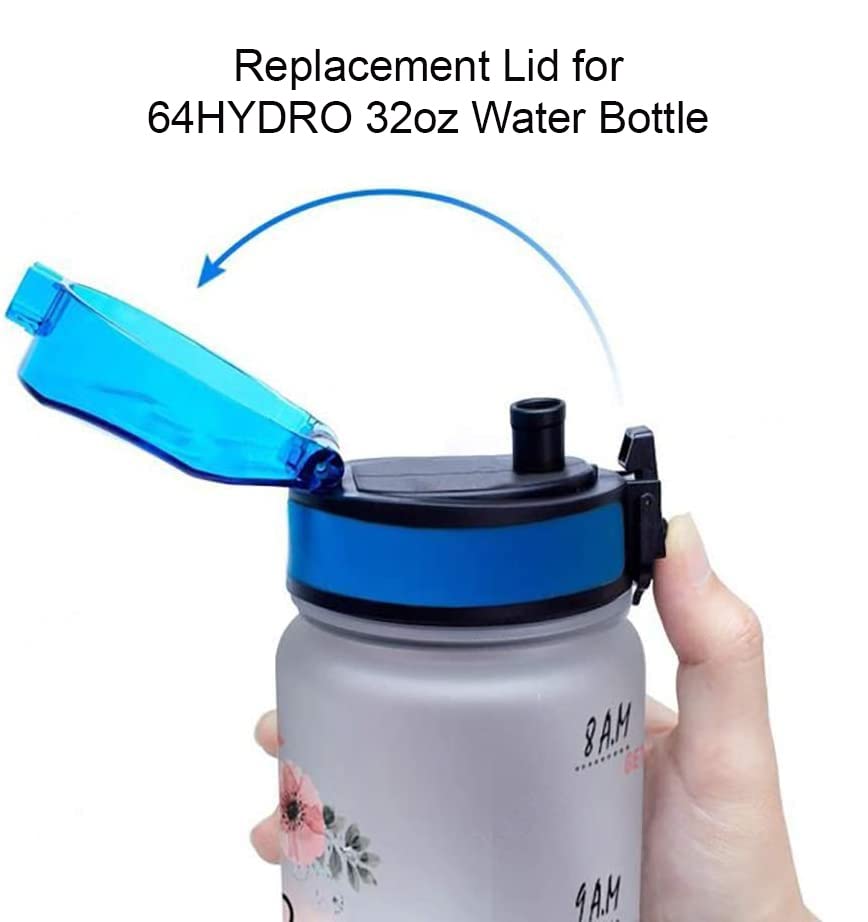 64HYDRO Replacement Flip Lid For 64Hydro 20oz Stainless Steel Tumbler - Spill proof Tumbler Lid