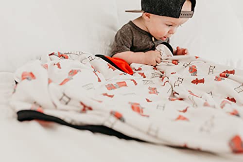 Large Premium Knit Baby 3 Layer Stretchy Quilt Blanket Chief by Copper Pearl