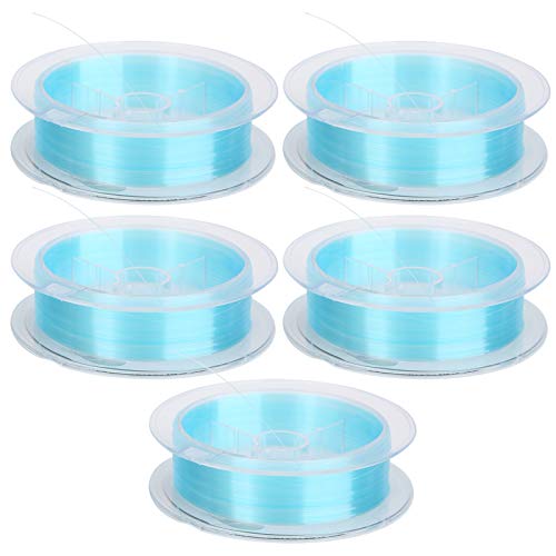 5Pcs/Set Fish Wire, Fishing Main Line, Bite Resistant 100M Length for Camping Hiking