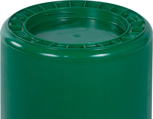 CFS 34102009 Bronco Round Waste Container Only, 20 Gallon, Green