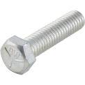 Global Industrial Hex Head Cap Screw, Electro-Galvanized Zinc, 3/8-16" x 1-1/2", Lot of 25