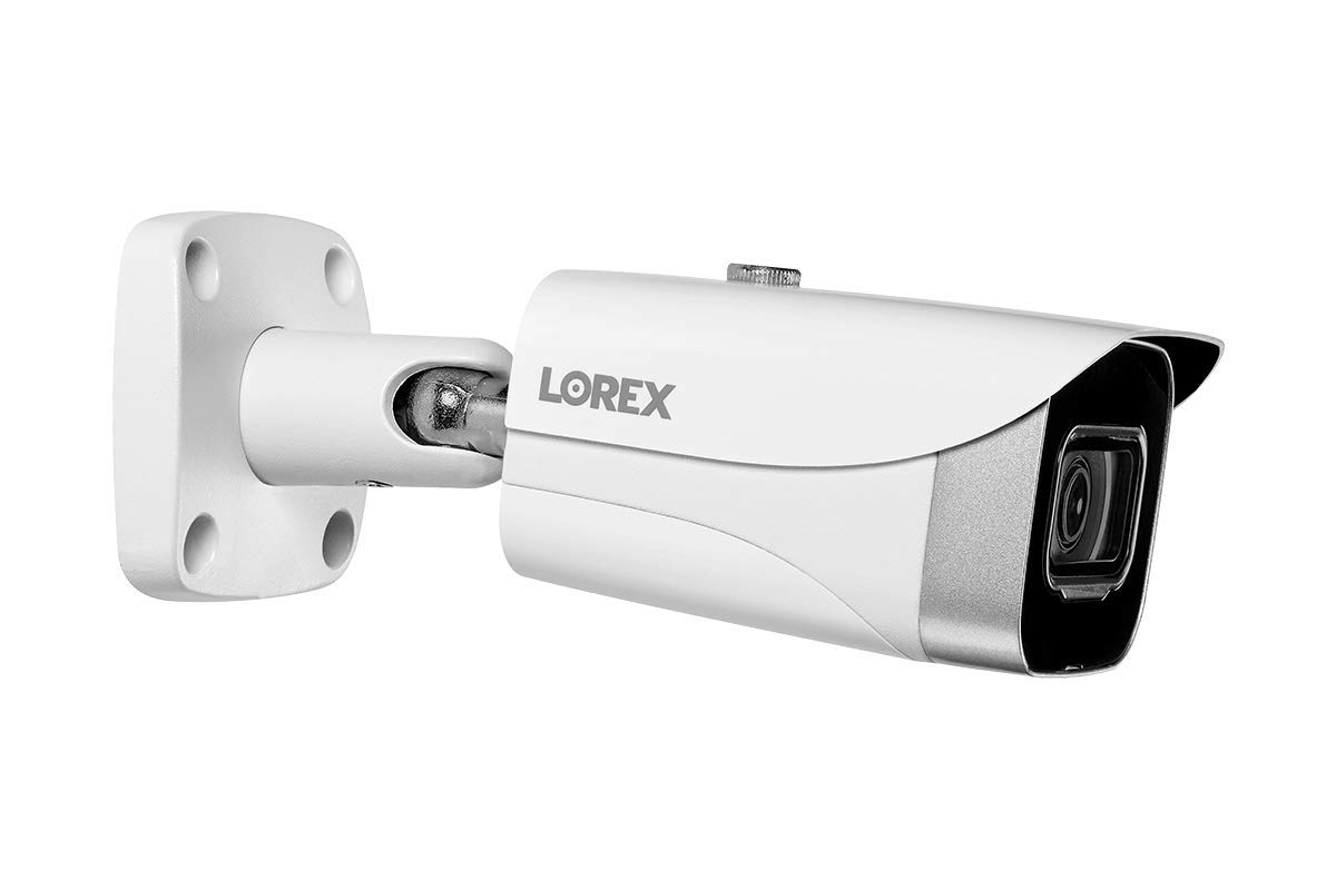 Lorex NC4K8-3216WB 32 Channel 4K Surveillance System with N882A38B 8TB 4K Fusion NVR, 16 Port ACCLPS263B POE Switch and 16 E841CA-E 8MP White Bullet Cameras