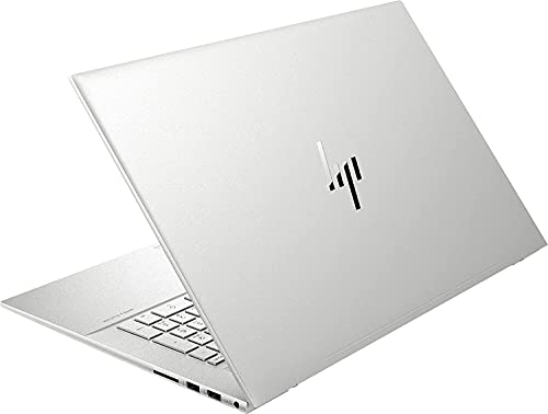 HP Envy 17 Laptop, 17.3" FHD Touchscreen Display, 12th Gen Intel Core i7-1255U, 16GB RAM 1TB SSD, Wi-Fi, Webcam, Backlit Keyboard, Fingerprint Reader, Windows 11 Home, Silver