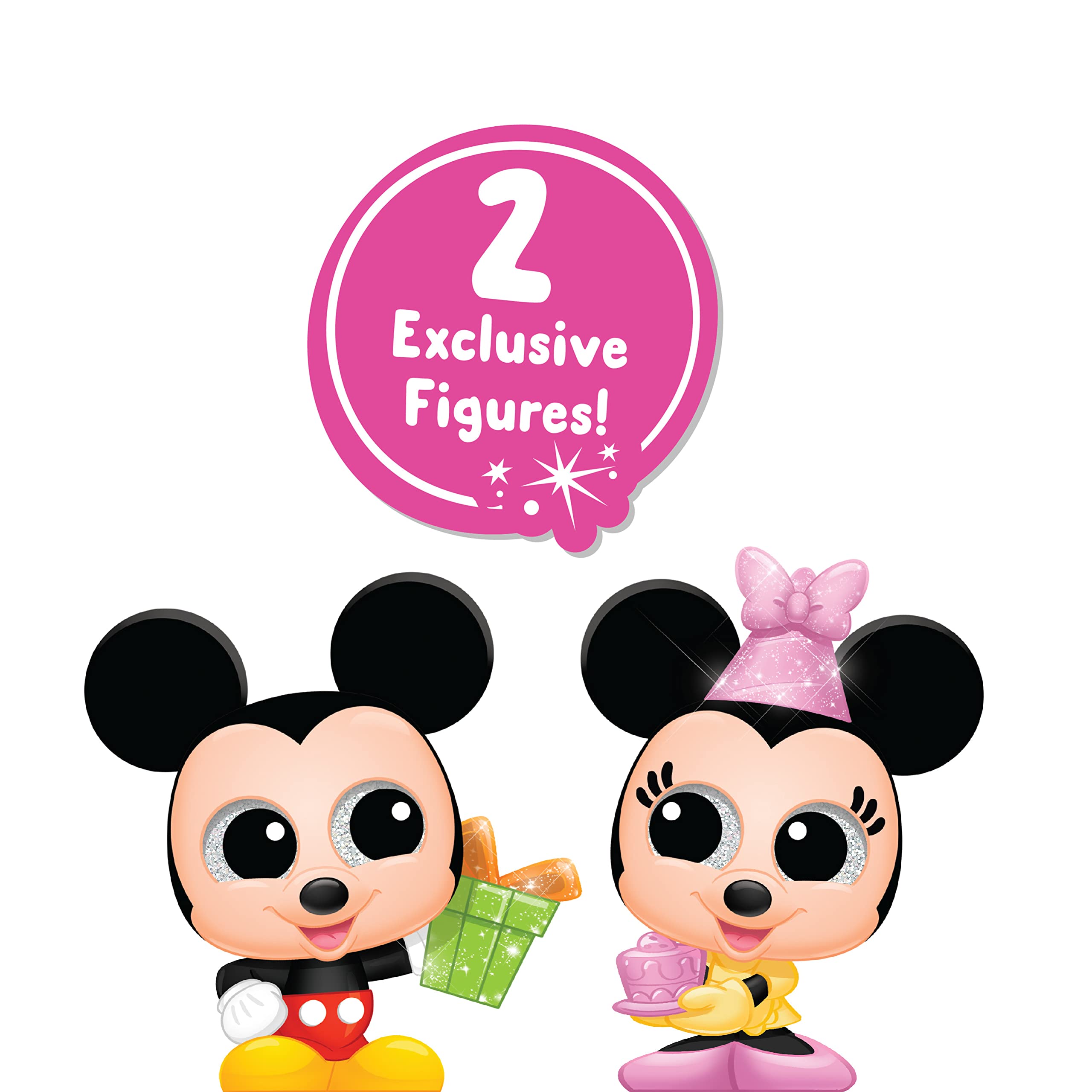 Disney Doorables Countdown to Birthday Calendar, Collectible Blind Bag Figures, Kids Toys for Ages 5 Up, Amazon Exclusive by Just Play
