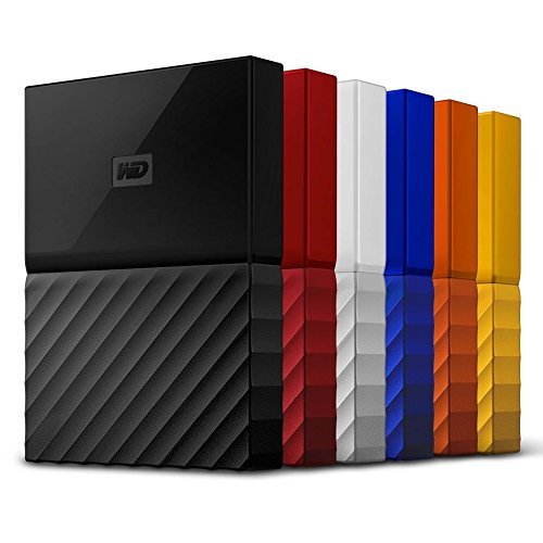 WD 2TB Black My Passport Portable External Hard Drive - USB 3.0 - WDBS4B0020BBK-WESN (Renewed)