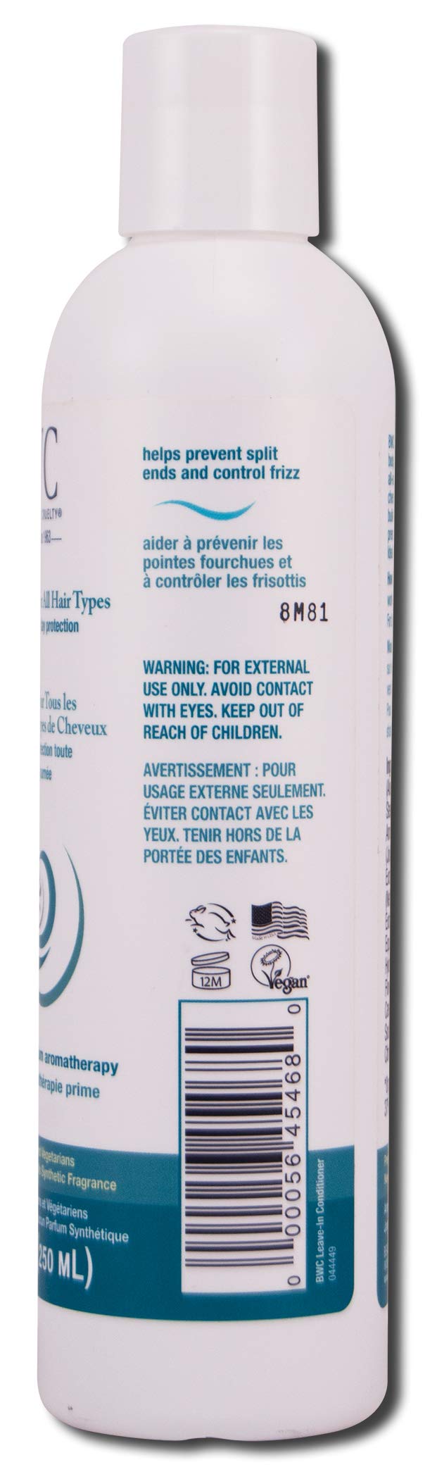 Beauty Without Cruelty Revitalize Leave-in Conditioner, 8.5 Fluid Ounce