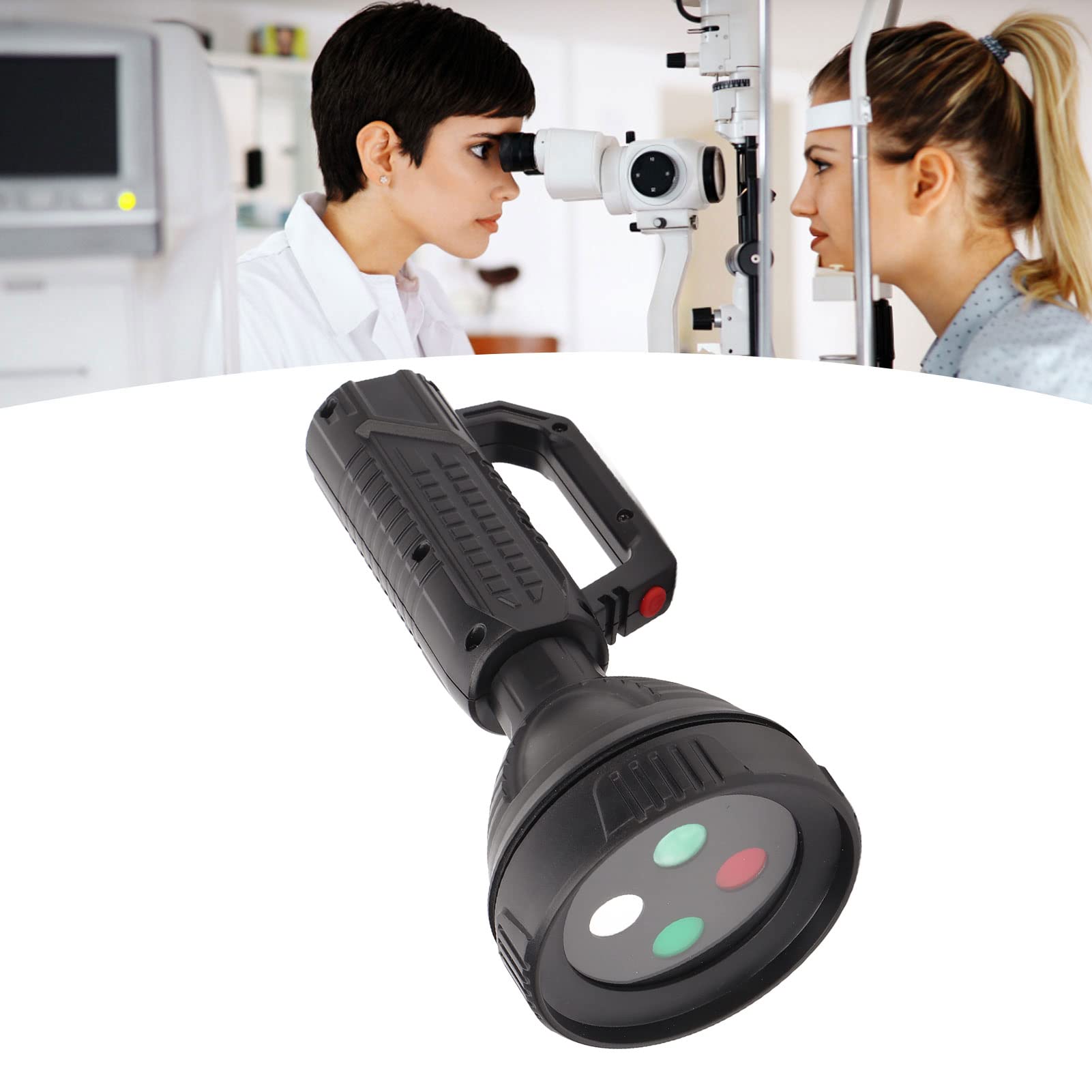 4 Dot Light Test Set, Amblyopia 4 Light Test Red Green Glasses for Optometry Places