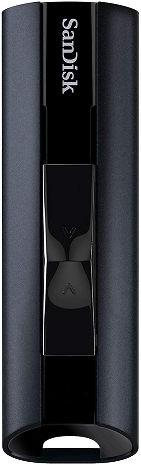 SanDisk 1TB Extreme PRO Flash Drive USB 3.2 Solid State Drive for Computers, Laptops - High Speed 420MB/s Read Speed 380MB/s Write (SDCZ880-1T00-G46) Bundle with (1) Everything But Stromboli Lanyard