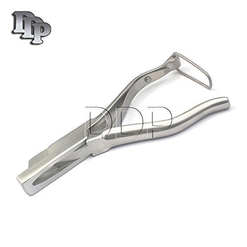 DDP Ear NOTCHER V Shape 6" Stainless Steel Livestock Identification Veterinary