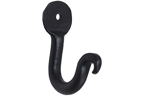 Pack of 20 Large Penny Single Robe Hook 2 Inch Iron Blacksmith Key Holder Towel, Handbags, Hat Hanging Perfect for Bathroom, Kitchen, Living Room by The Metal Magician