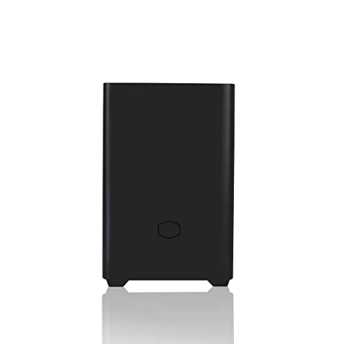 AVGPC Q-Box Mini Series PC - AMD Ryzen 5 5600G Cezanne 6-Core 3.9 GHz with AMD Radeon Graphics Gaming Cooler 16 GB DDR4 1TB SSD Windows 10, Black