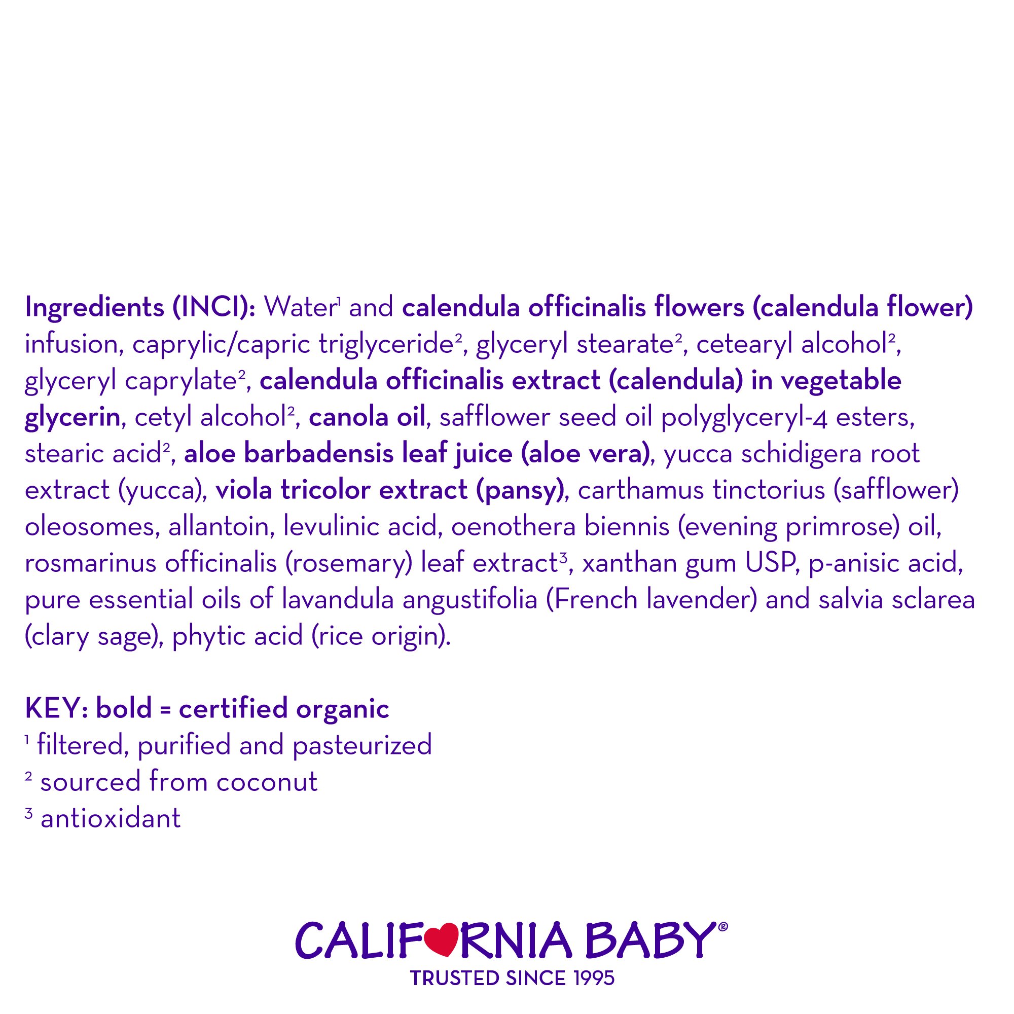 California Baby Calendula Cream 2 oz / 57 g