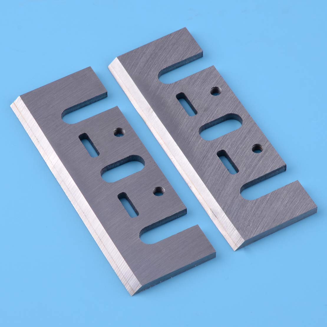 2pcs 3-1/4" (82mm) HSS Planer Blades fit for Makita 1900B Dewalt Bosch Machine High Speed Steel
