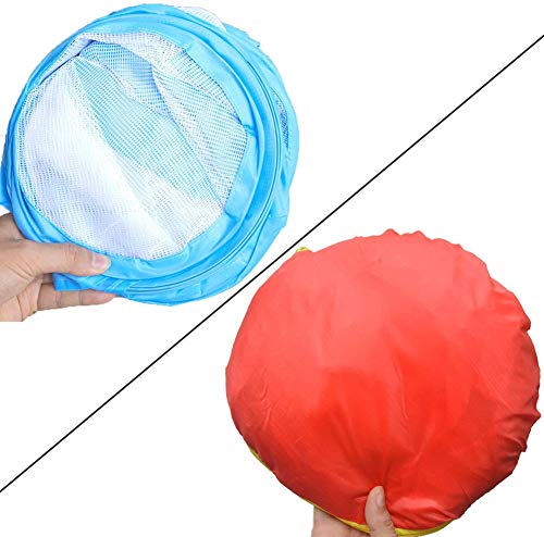 YunTrip Small Animals Cage Tent, Breathable & Transparent Pet Playpen Pop Open Outdoor/Indoor Exercise Fence, Foldable Play Pen for Guinea Pig, Hamster, Rabbit, Chinchillas, Hedgehogs, Reptiles