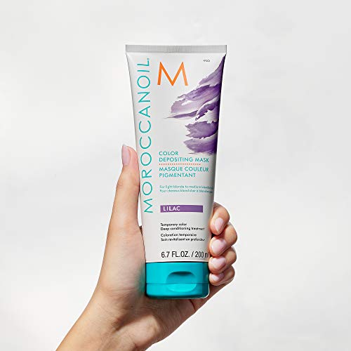 Moroccanoil Color Depositing Mask, Lilac, 6.7 oz