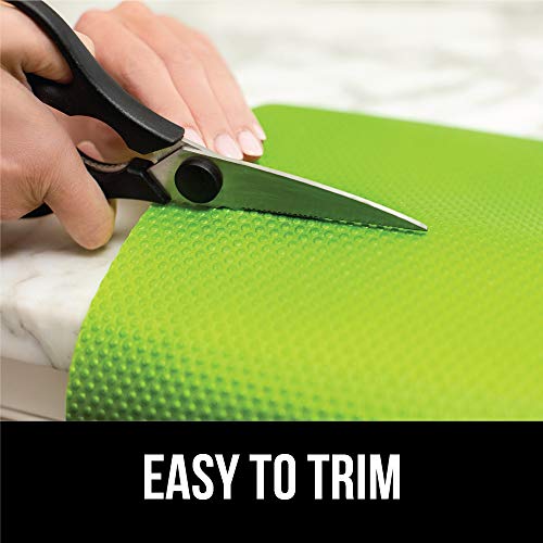 Gorilla Grip Refrigerator Shelf Liner, Large Waterproof Roll, Non Adhesive, Trim to Fit, Easy Clean, 59 Inch x 17.7 Inches,Durable Kitchen Fridge Mat Pad for Fruit and Vegetable Drawers, Fridges
