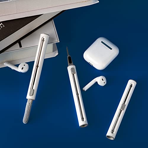 Bluetooth Earbuds Cleaning Pen 3 in 1 Cleaner Kit Earphone Brush, Multi-Function Portable Soft Cleaning Brush Pen Tools for Airpods Pro 1 2 3 Camera Lens Phone in-Ear Headphones Case