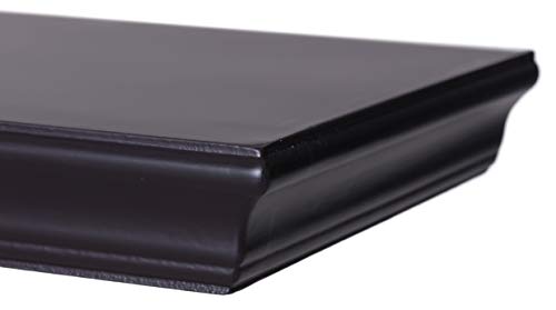 kieragrace Bristol Aston Floating Shelf β Espresso Brown, 36", Matte Finish