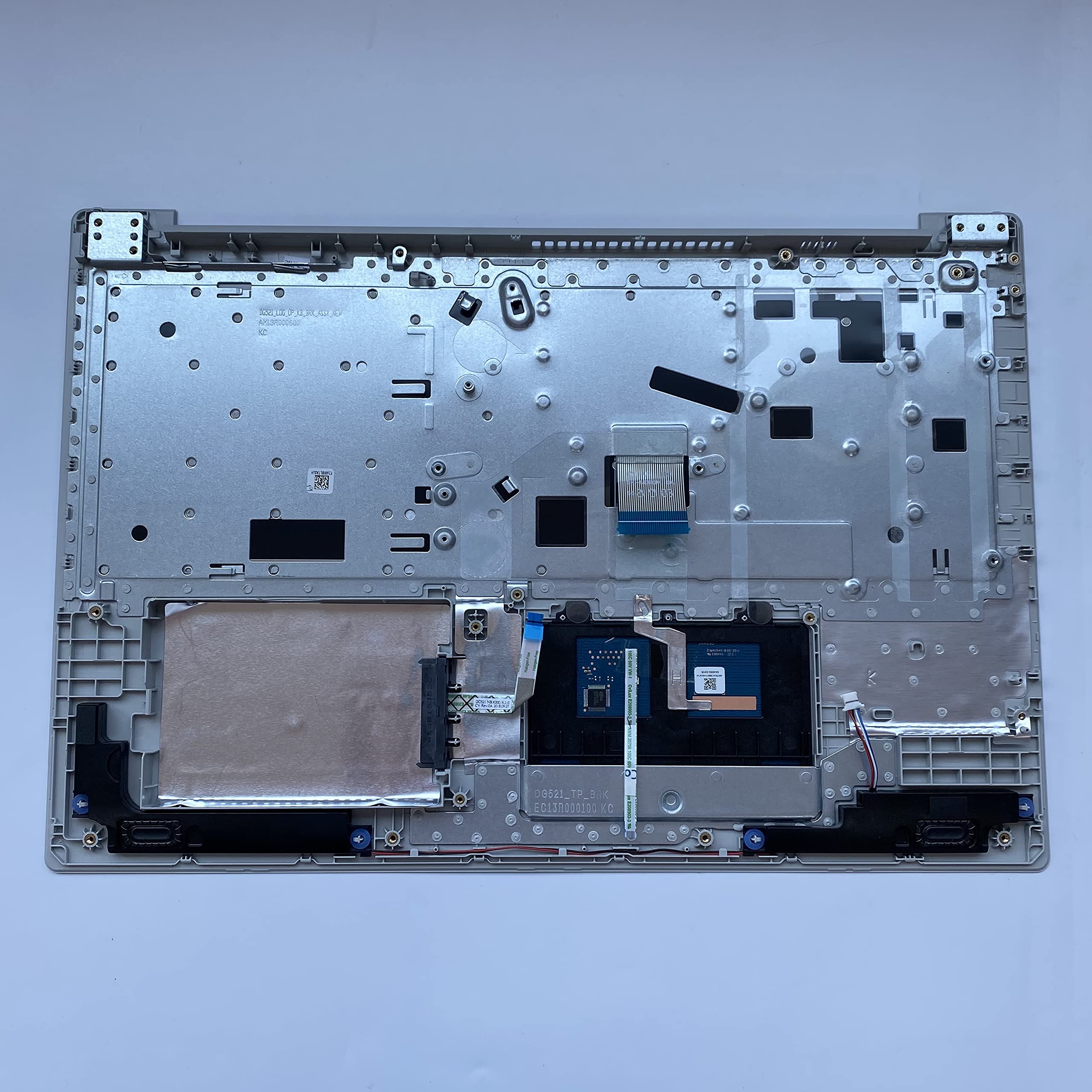 Replacement for Lenovo IdeaPad 320-15 320-15IKB 330-15AST 80xs0024us Laptop Upper Case Palmrest Keyboard Touchpad Assembly Part 5CB0N86311 SN20M63090 Top Cover Sliver