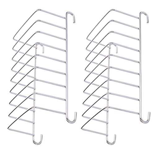 6pcs Fit Home Electric Stockpot Canning Accessory Food Oven Drying Baking Silver Rack Bread Fryer Pancake Accessories Cross Holder Tool Pressure Wire Stainless Steaming Cooking