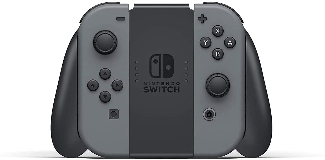 Nintendo Switch Deluxe Holiday Game Bundle: Nintendo Switch with Gray Joy-Con - 6.2" Touchscreen LCD Display + Nintendo Switch Minecraft Game and T.F. Card