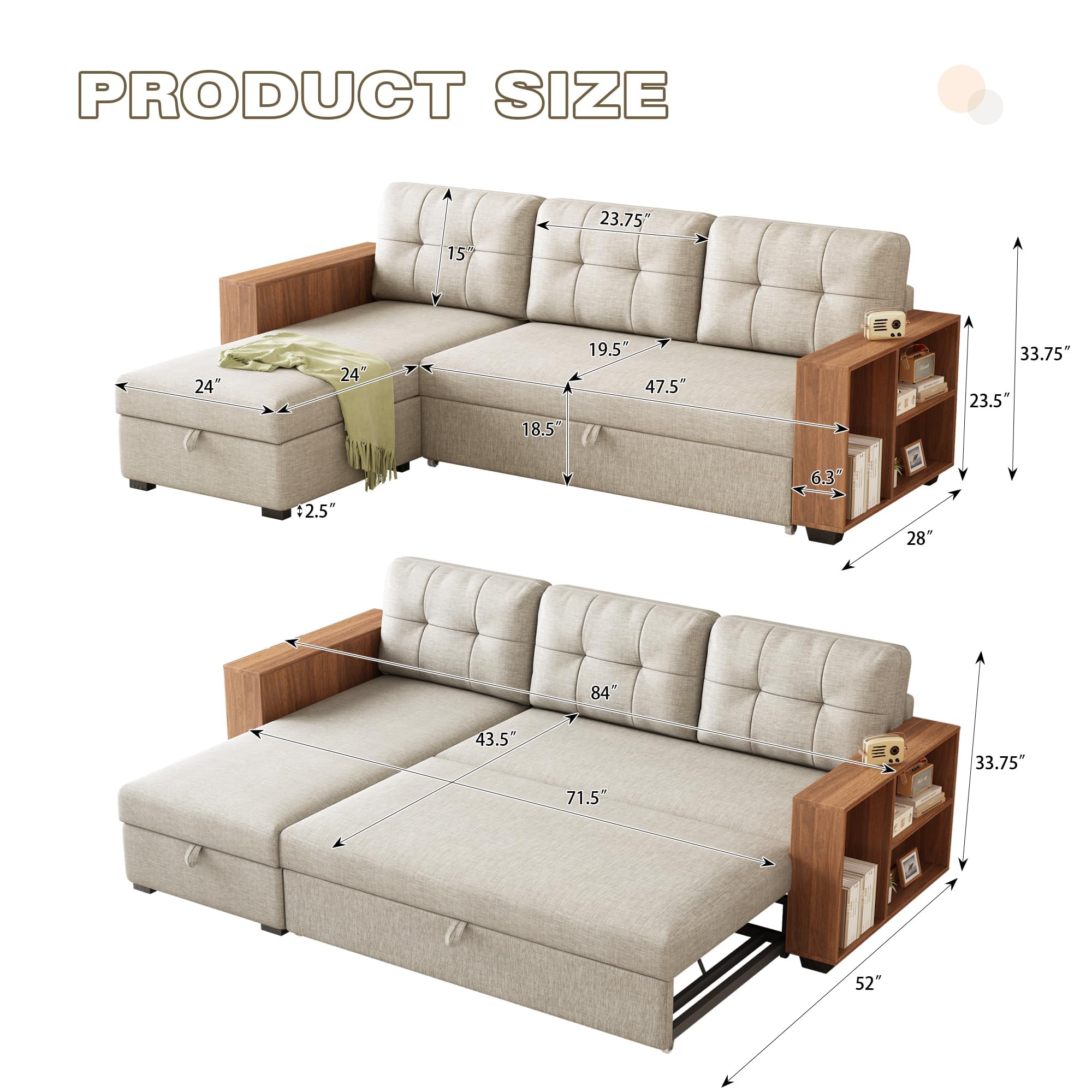 ACQCA Sleeper Sofa