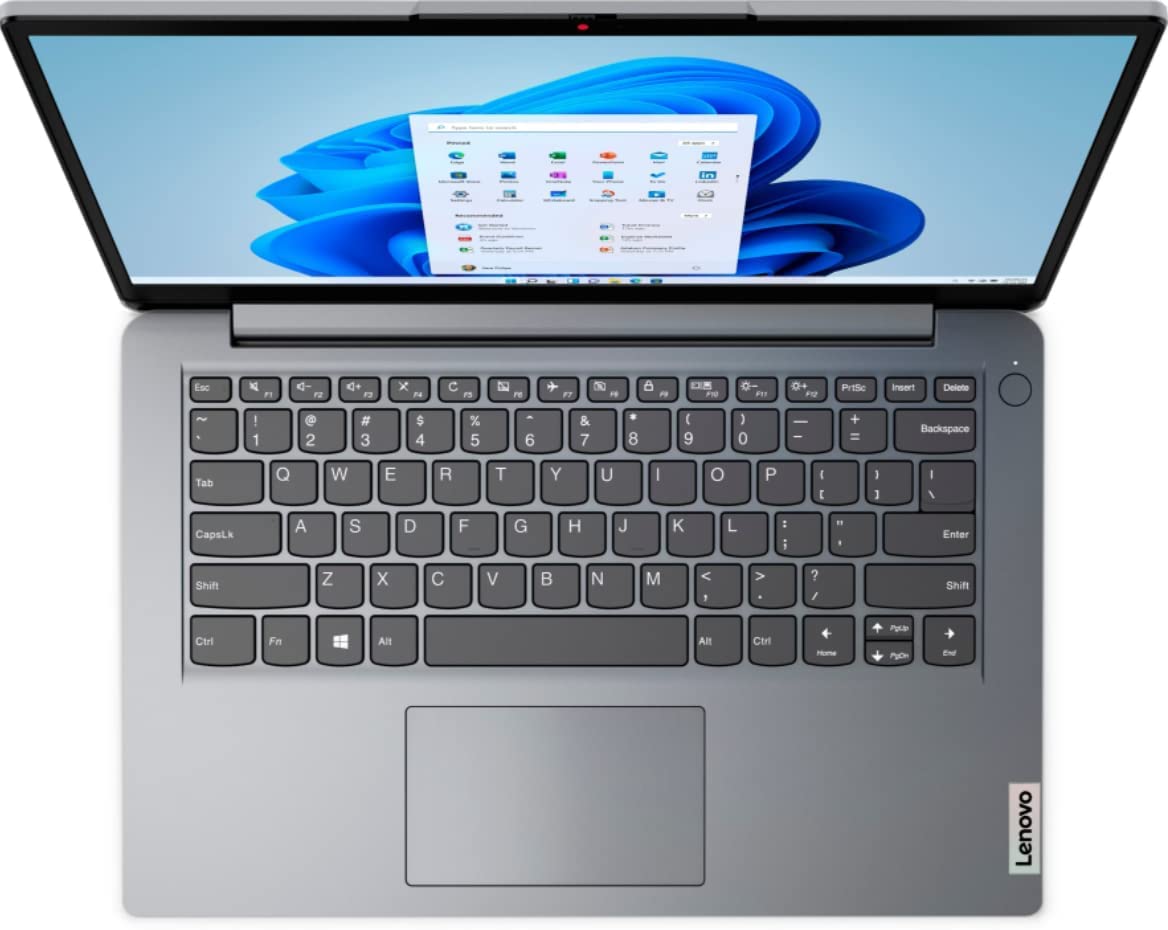 Lenovo IdeaPad Duet 1i 14 inch HD LED Laptop | Intel Celeron N4020 | 4GB RAM | 64GB EMMC | Intel UHD Graphics | Bluetooth | Grey | Windows 11 in S Mode | with USB3.0 HUB Bundle