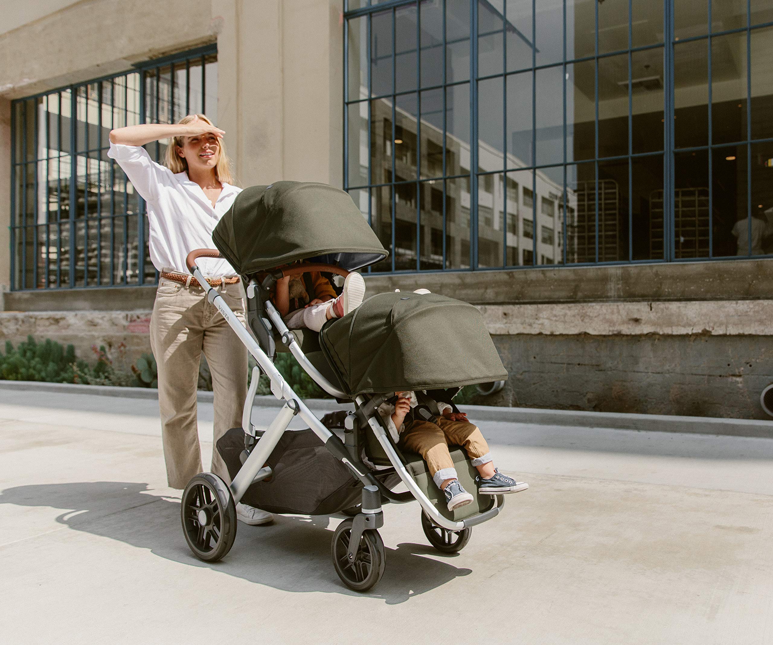 RumbleSeat V2 - Hazel (Olive/Silver/Saddle Leather)