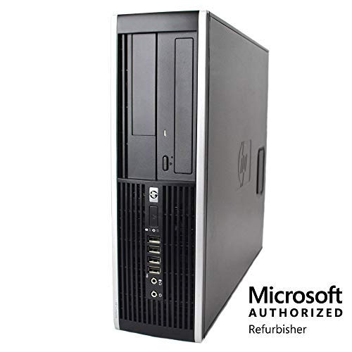 HP Elite 8100 Desktop Computer PC - Intel Core i5 3.2-GHz, 8GB RAM, 500GB Hard Drive, DVD, Keyboard, Mouse, USB WiFi Adapter (300Mbps), Windows 10 (Renewed)