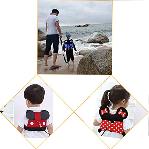 Toddler Backpack Leash for Child & Kids | Baby Girl Walking Safety Leash -Blue