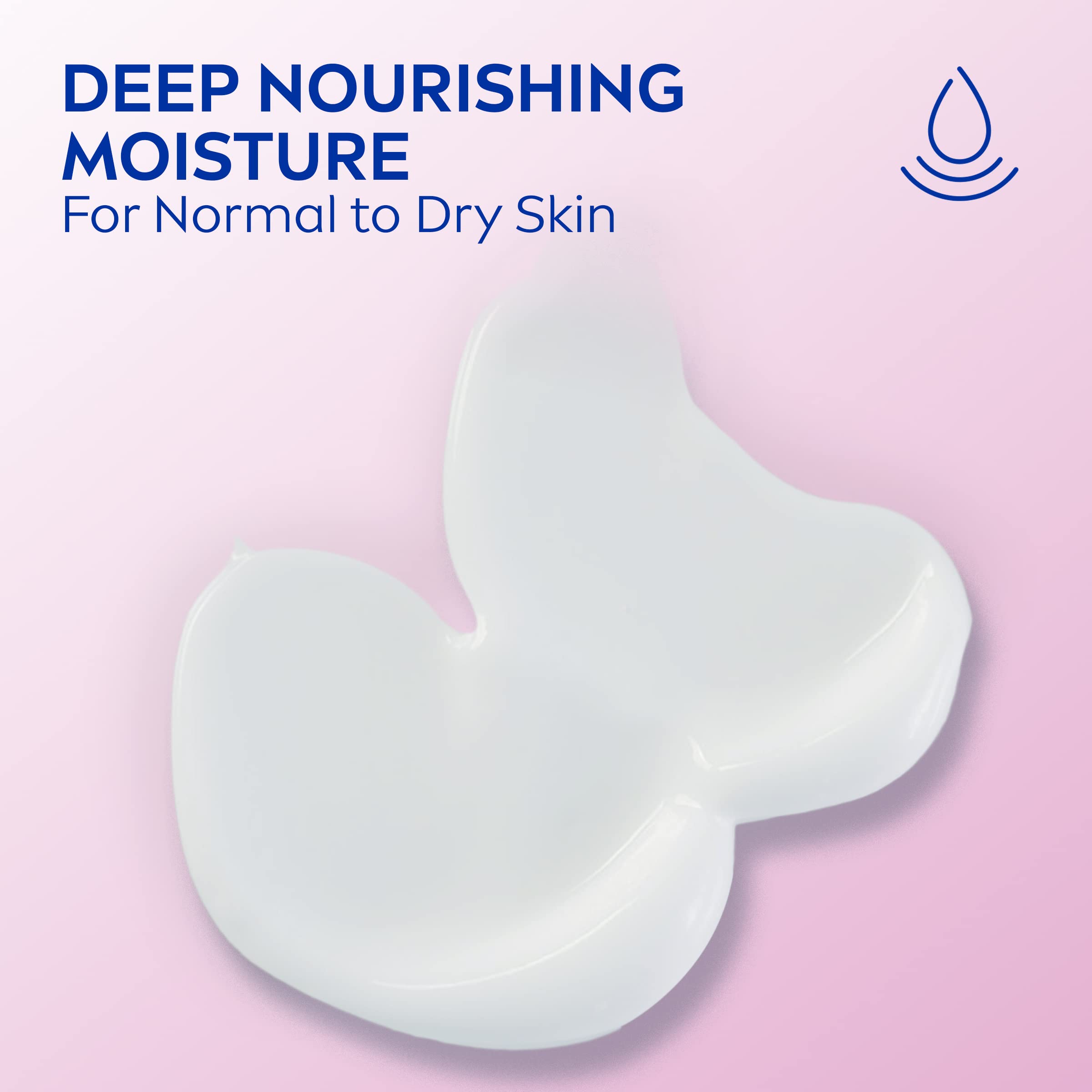 NIVEA Breathable Nourishing Body Lotion in Tropical Breeze, 48-Hour Moisturizing Lotion with Shea Butter, Vitamin E and C, 13.5 Fl Oz Pump Bottle