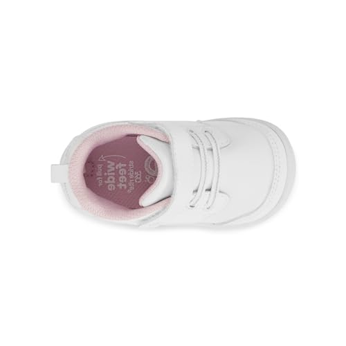 Stride Rite 360 Baby Girls Sr Taye 2.0 First Walker Shoe, Pink, 6 Toddler US