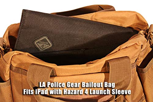 LAPG Tactical Bailout Gear Bag, Men's Diaper Bag, Tactical Dad Bug Out Bag, Range Go-To Bag, Multi-Pockets, Multicam