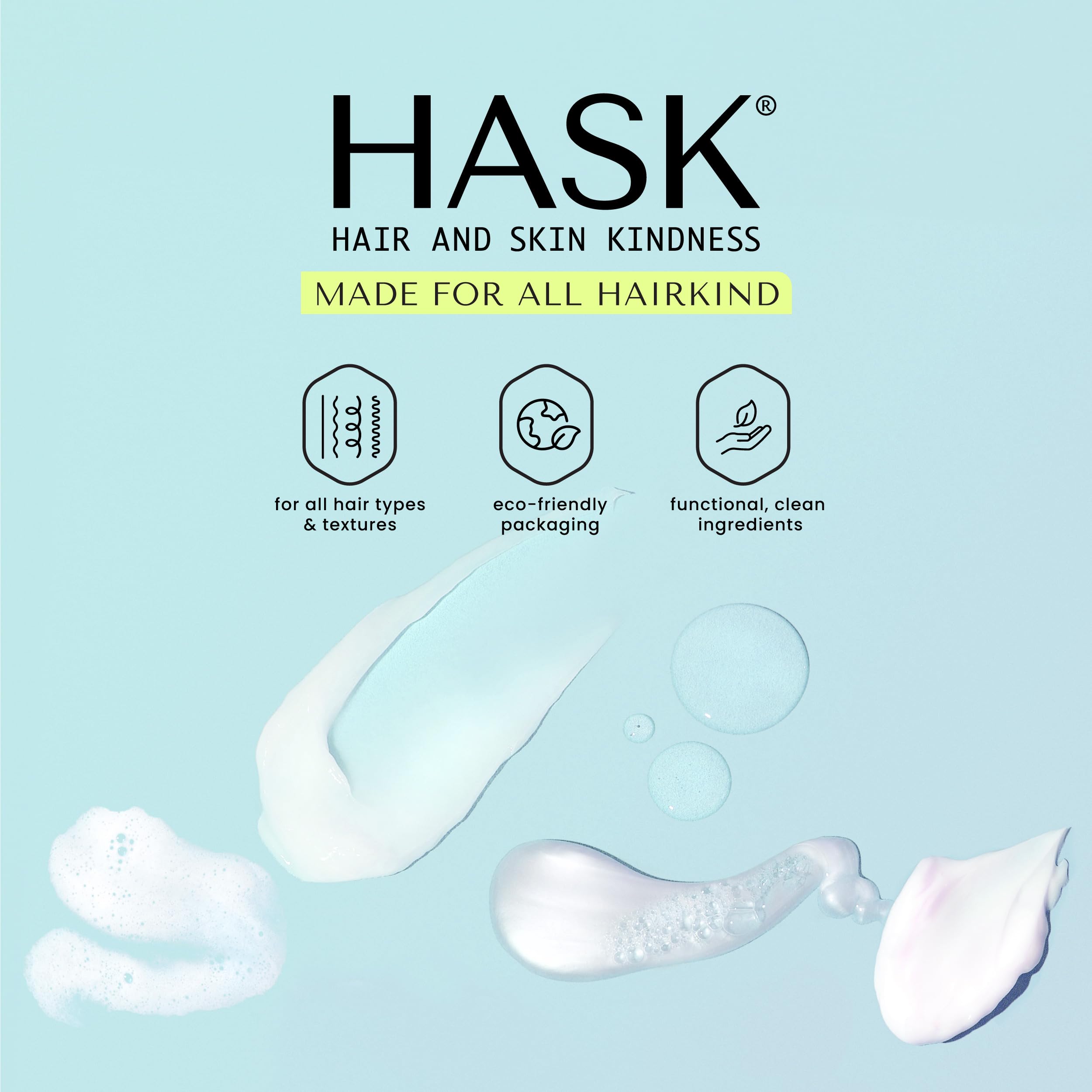 HASK CURL CARE 5-IN-1 Leave-In Spray Conditioner 2 Piece Bundle- vegan formula, cruelty free, color safe, gluten-free, sulfate-free, paraben-free