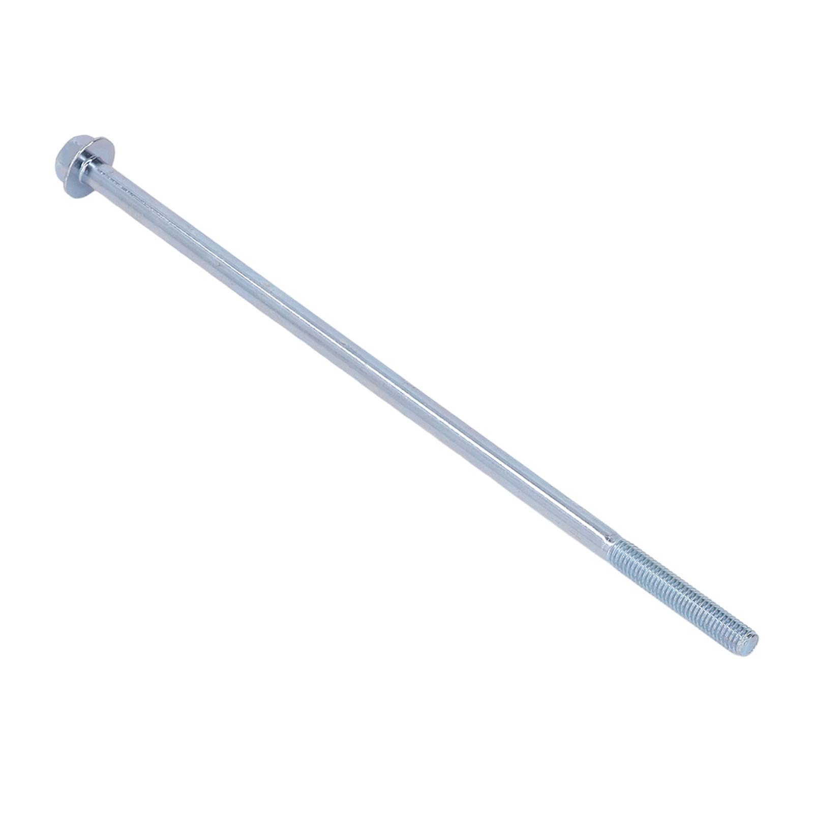 30Pcs Half Thread Lengthen Carbon Steel Concave Hex Head Flange Gasoline Generator Tail Cover Bracket Shaft,High Hardness Half Tooth Hex Head (M6*140)