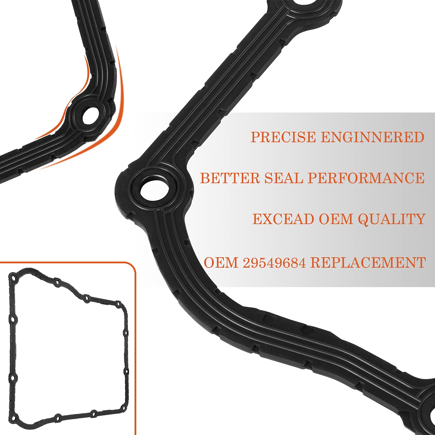 29549684 Automatic Transmission Oil Pan Gasket Replace for Silverado Sierra Allison for GM Transmission 2001-2016