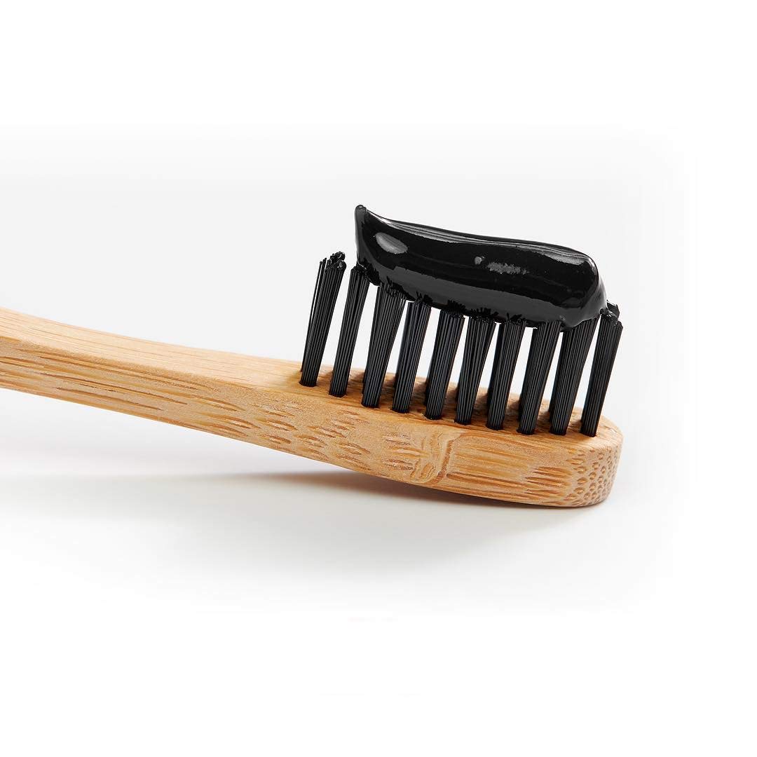 MOTHEREARTH 5 Pack Bamboo Toothbrush Biodegradable - Eco Friendly - Antibacterial - Natural Bamboo Toothbrushes - BPA Free - Soft Bristles - Organic, Vegan Wooden Toothbrush - Dentist Recommended