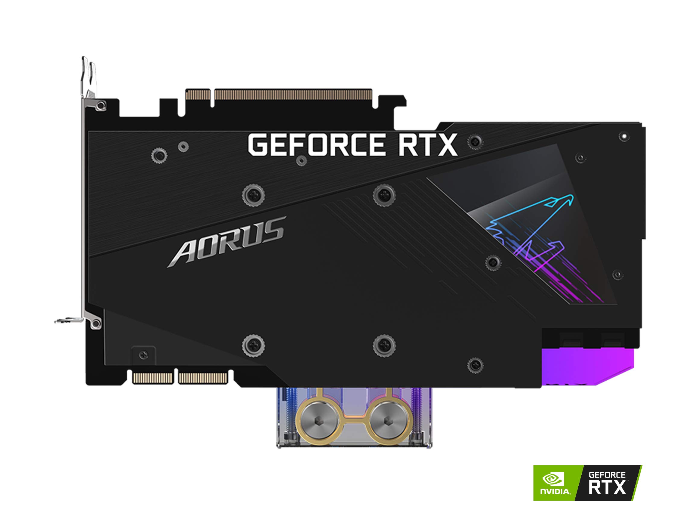 GIGABYTE AORUS GeForce RTX 3090 Xtreme WATERFORCE WB 24G Graphics Card, WATERFORCE Water Block Cooling System, 24GB 384-bit GDDR6X, GV-N3090AORUSX WB-24GD Video Card
