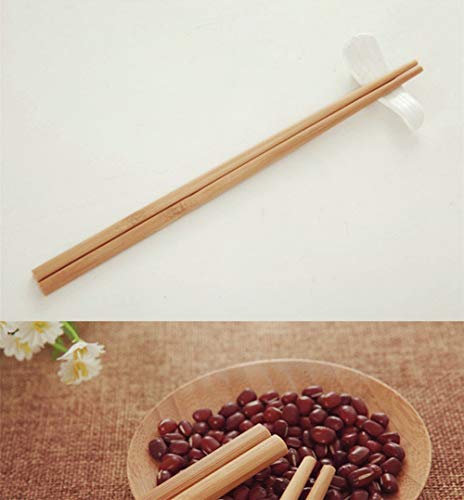 Chopsticks Reusable Chinese Natural Bamboo Chopsticks 9.8"/25cm Long Lightweight Wood Chopstick Set For Restaurant Eating Cooking -10 Pairs gift Sets Dishwasher Safe Japaness Style