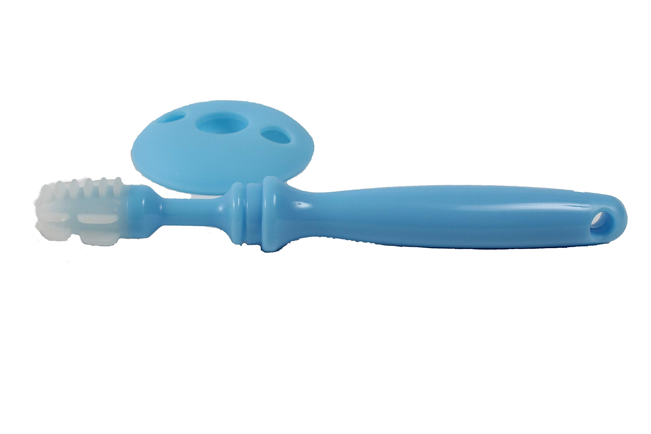 Sweetie Toothbrush Set (3 Pack)1-360° Silicone Baby Toothbrush Infant Training 2-Tooth Brush Age 0-2 Baby 3-Toothbrush, First Brush (Color May Vary)